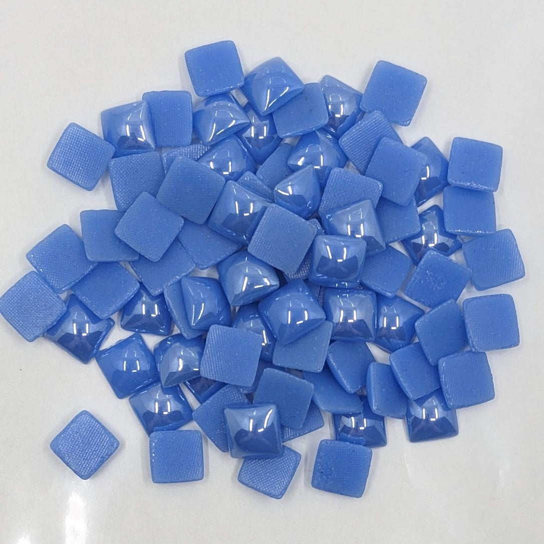 Pearlised Glass Square - 10mm | Blue Wren Mosaics