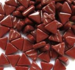 Bordeaux Triangles | Blue Wren Mosaics